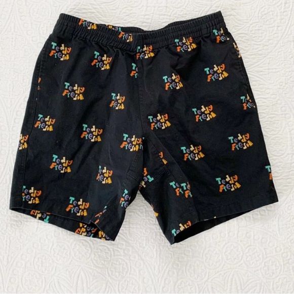 Teddy Fresh | Shorts | Teddy Fresh Retro Logo Camp Short | Poshmark